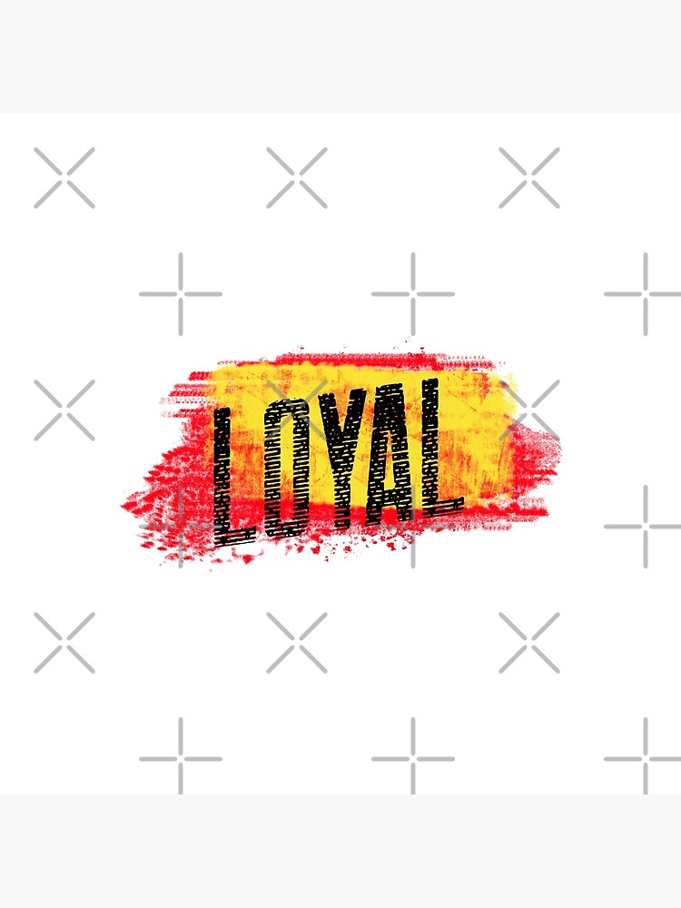 "Loyal Logo" Poster for Sale by Patyizy | Redbubble