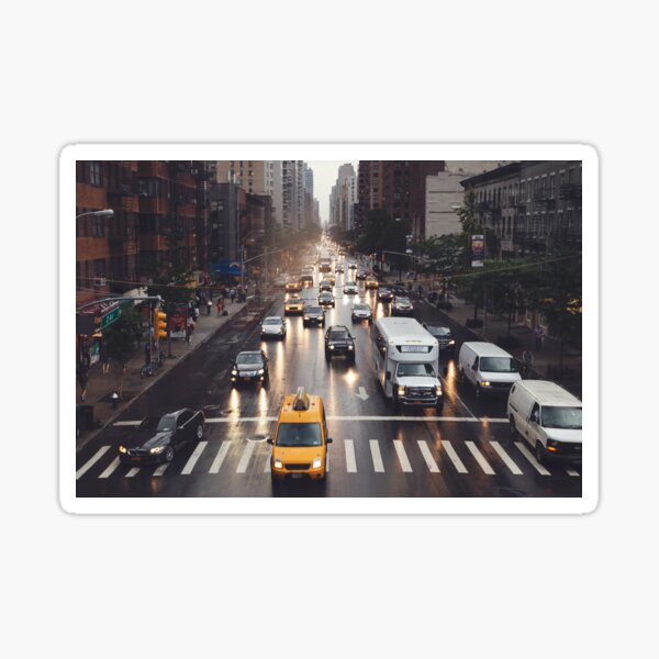 "The city" Sticker for Sale by Narcoonah | Redbubble