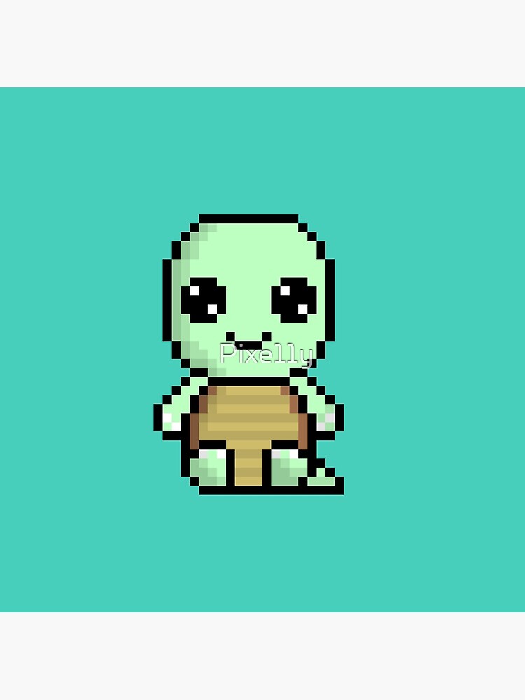 Cute Turtle (Chibi Pixel Animal Character) Premium Matte Vertical ...