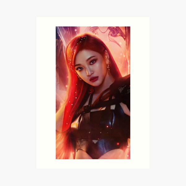 "AESPA Ningning next level digital drawing" Art Print for Sale by ...