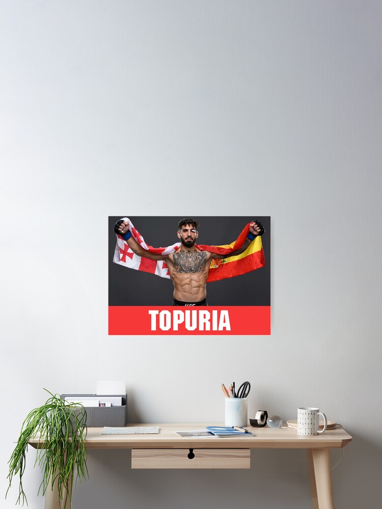 Póster for Sale con la obra «Diseño Ilia Topuria» de MMA Shop | Redbubble