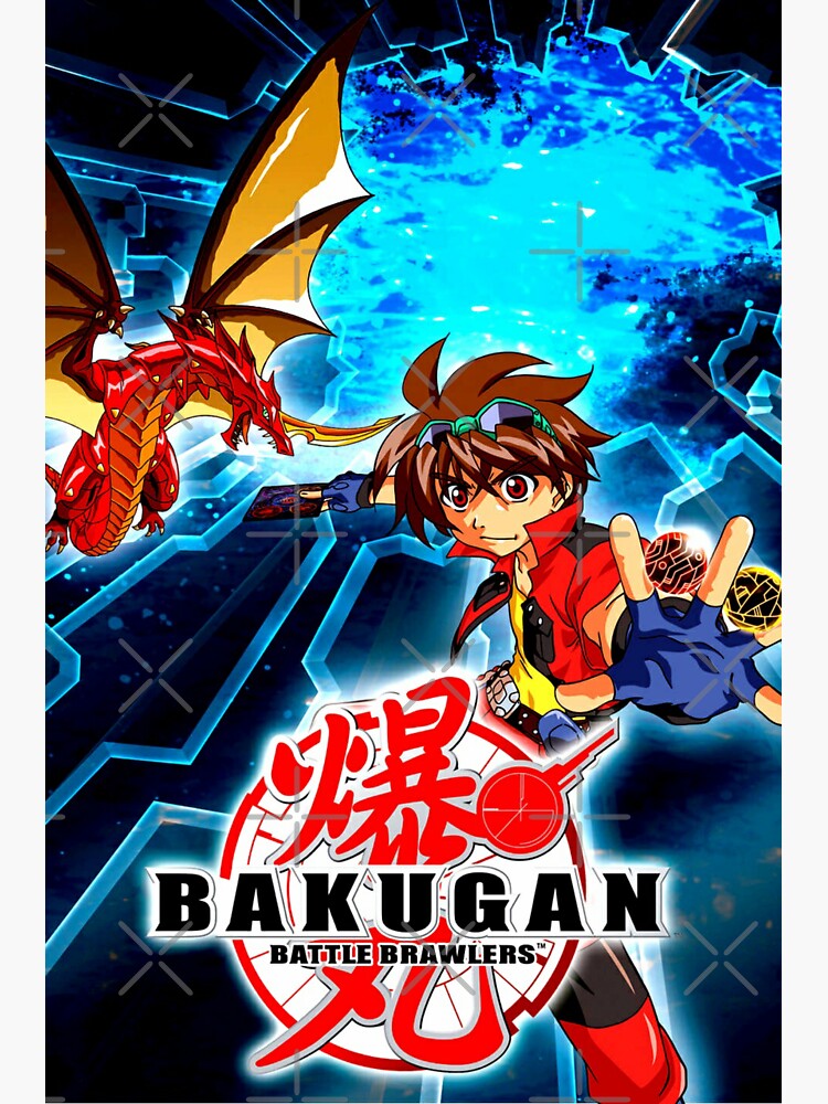 "Bakugan" Sticker for Sale by SOPHIA-AR | Redbubble