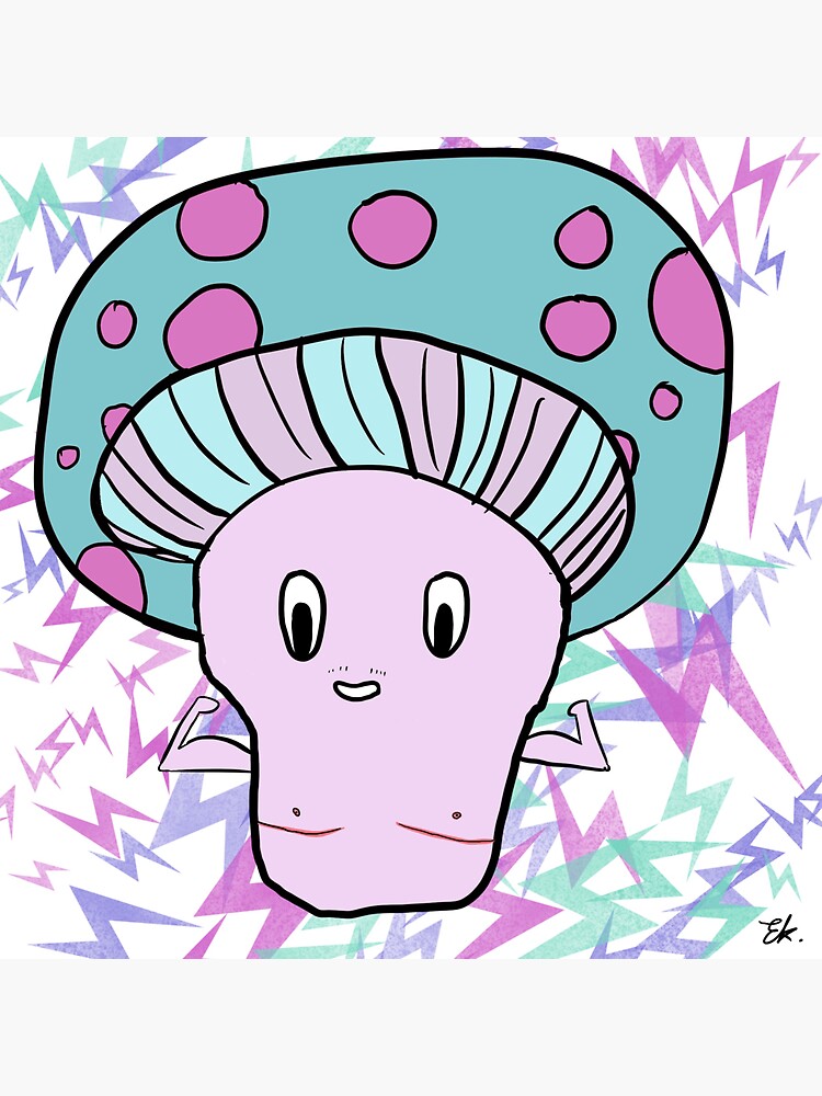 "Trans top surgery mushroom " Sticker for Sale by Olly-Joy | Redbubble