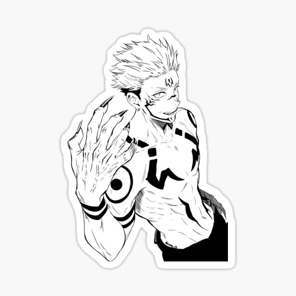 "Sakuna - Jujutsu Kaisen, " Sticker for Sale by Ca-soares | Redbubble