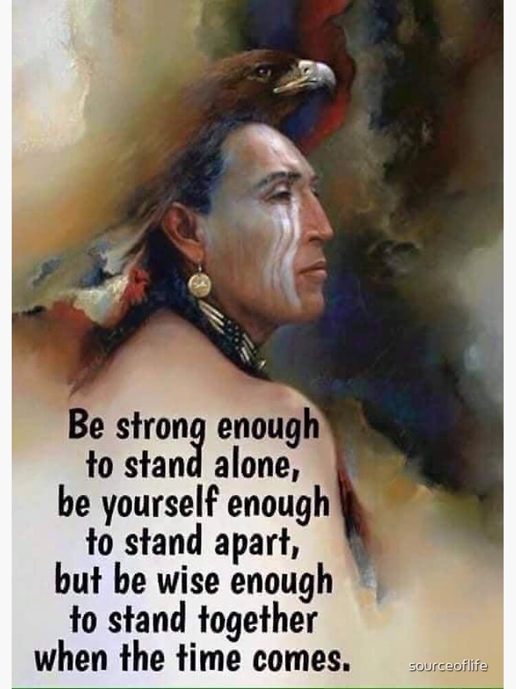 "Cree American Indian Proverb" Poster for Sale by sourceoflife | Redbubble