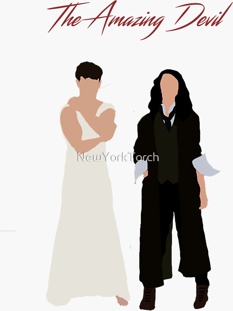 "The Amazing Devil -The Horror & The Wild" Sticker for Sale by ...