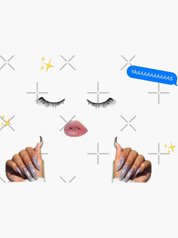 "Yassify Set" Sticker for Sale by Brives98 | Redbubble