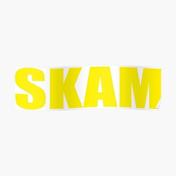 Skam Logo Posters | Redbubble