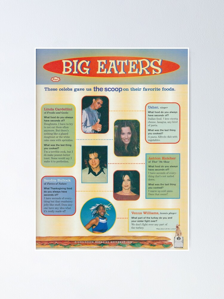 "Big Eaters" Poster for Sale by Cuttintees | Redbubble