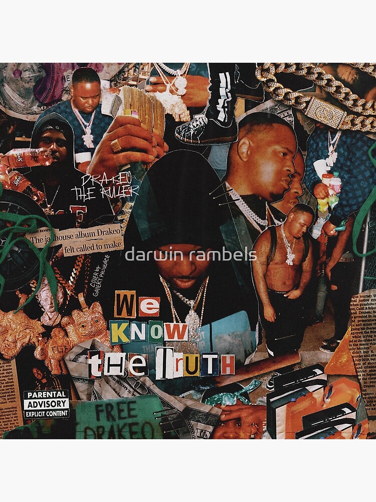 Póster «Álbum de rap de portada clásica estética The Truth Poter» de ...