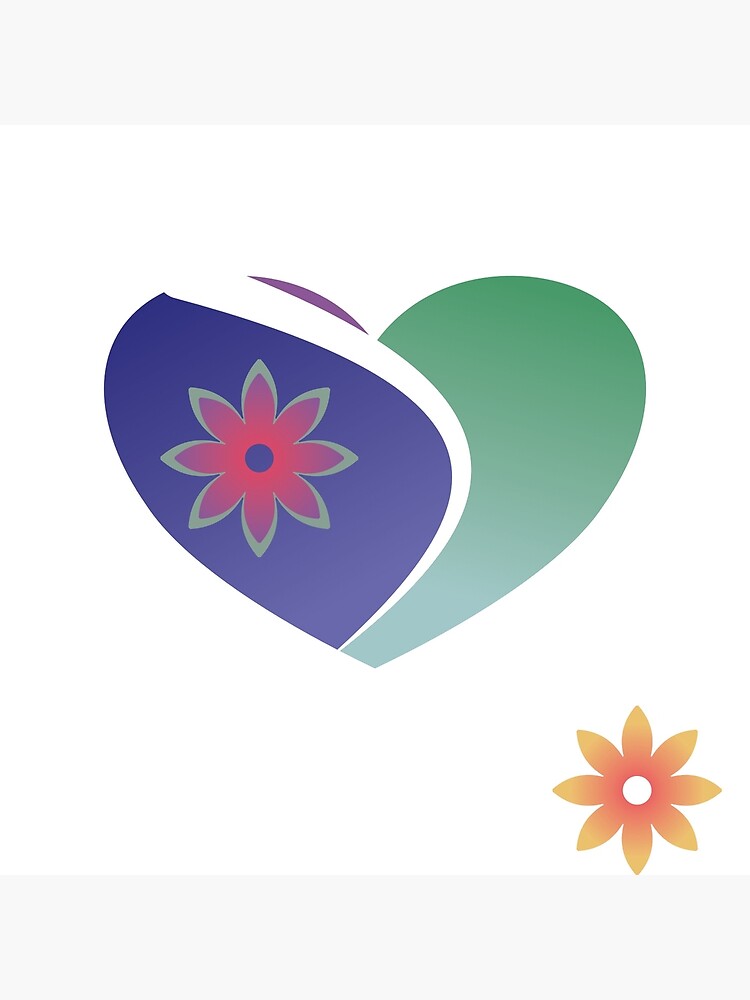 "Design for 2022 Happy Heart" Poster by wdanalab | Redbubble