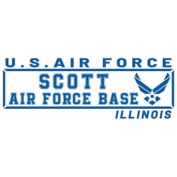 "Scott Air Force Base" Sticker for Sale by BennyRamirez | Redbubble