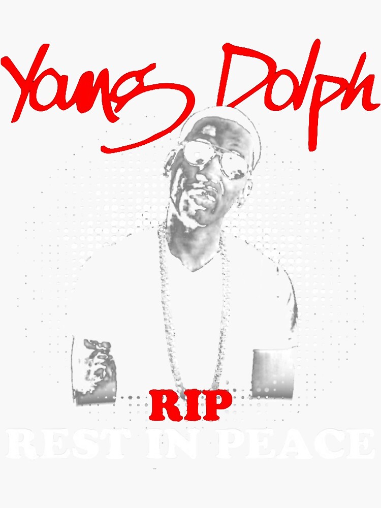 "Rip Young Dolph Classic" Sticker for Sale by kentochri | Redbubble
