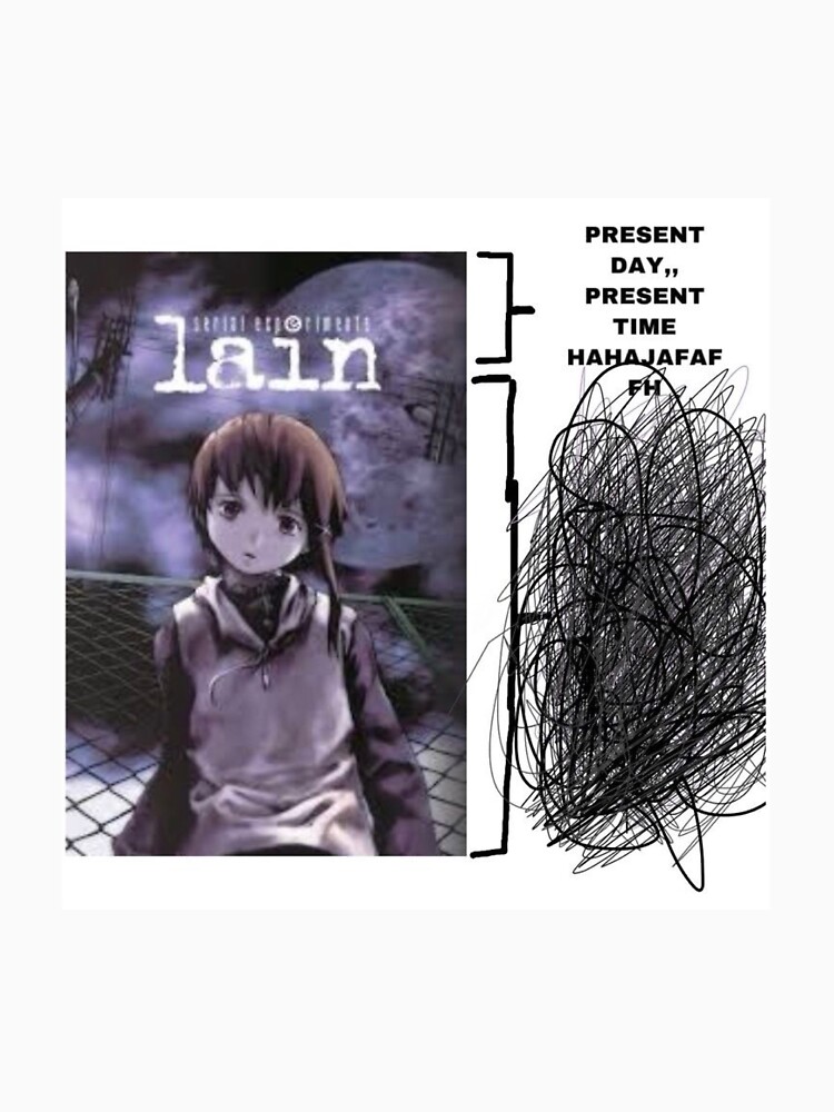 "serial experiments lain plot meme" T-shirt for Sale by karlawaifu ...