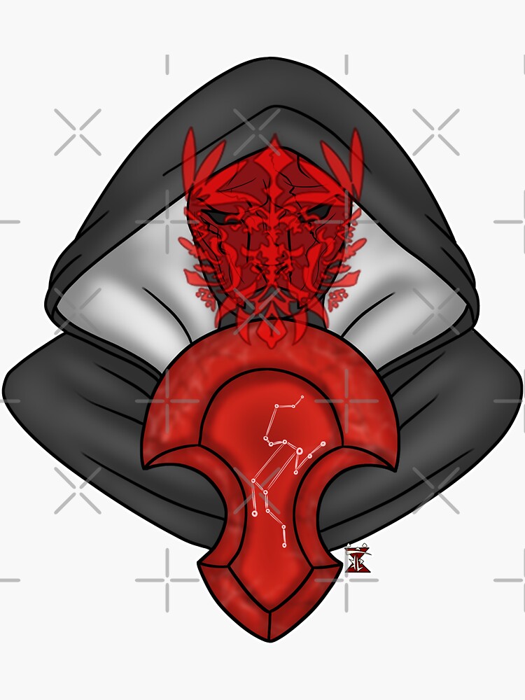 "FFXIV - Fandaniel" Sticker for Sale by KnightsMagi-Art | Redbubble