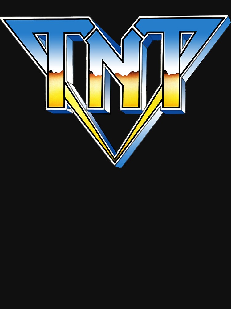 "TNT Band Logo Classic" T-shirt for Sale by benitweiss | Redbubble | tnt band logo t-shirts