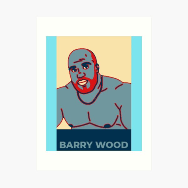 Barry Wood Bobblehead Barry Wood Meme Art Print For Sale By Oandecustomss Redbubble