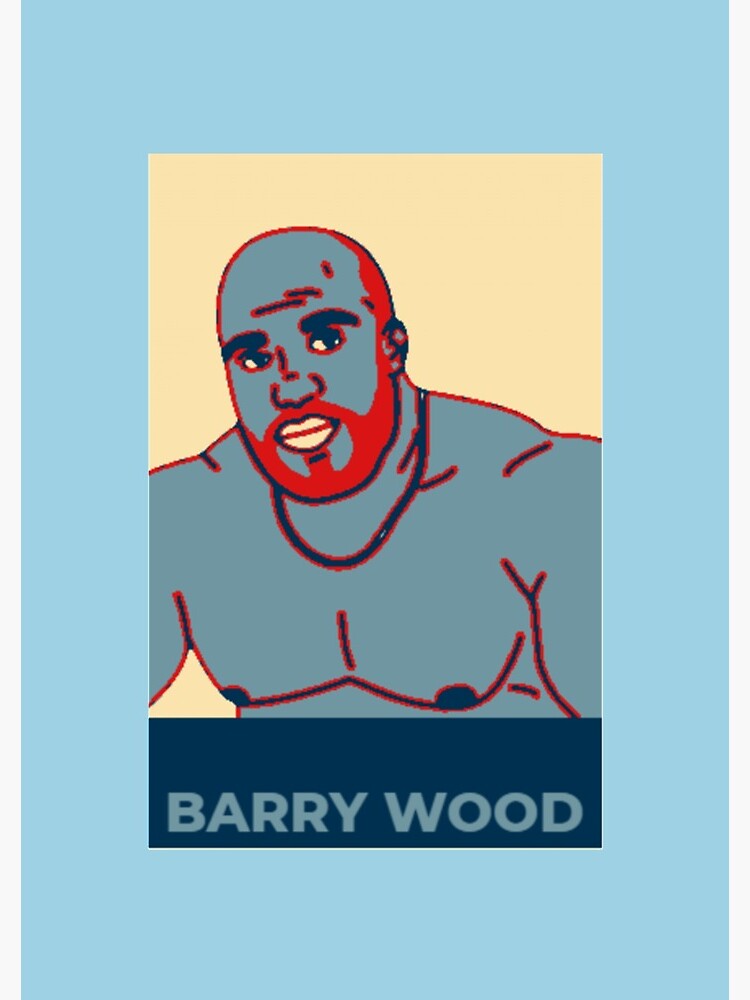 "barry wood bobblehead , Barry Wood Meme " Spiral Notebook by ...