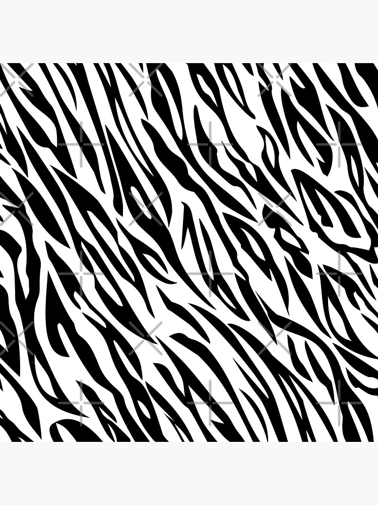"Zebra Print, Minimal ,simple and beautiful Zebra print" Sticker for ...