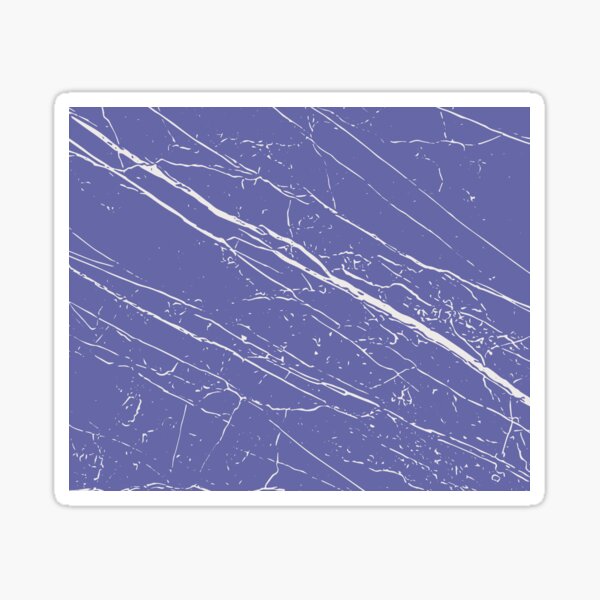 "Very Peri & White Alyssum" Sticker for Sale by Kettukas | Redbubble