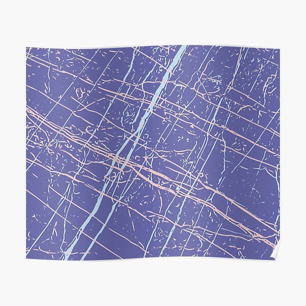 "Very Peri, Spun Sugar & Gossamer Pink" Poster by Kettukas | Redbubble