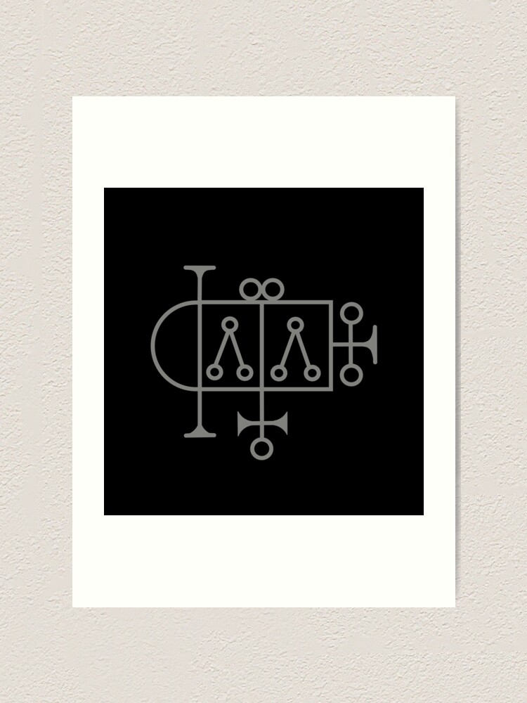 "Malphas - Goetia (uncircled / grey)" Art Print for Sale by Shadow ...