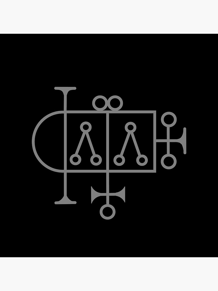 Póster «Malphas - Goetia (sin círculo / gris)» de Shadow-Kingdom ...