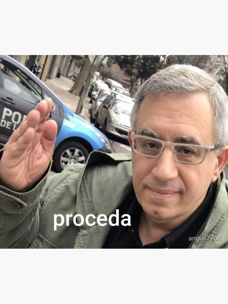 "Maslaton Proceda Meme" Sticker for Sale by angus77ok | Redbubble