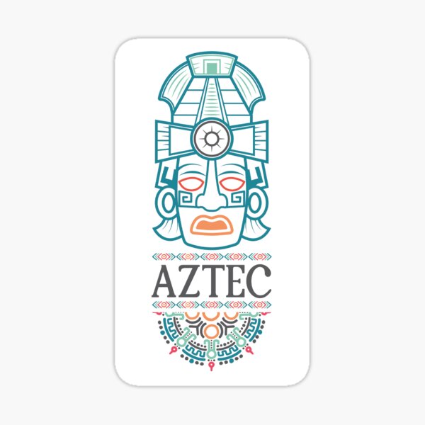 "Aztec Mexico" Sticker for Sale by TrikoCool | Redbubble