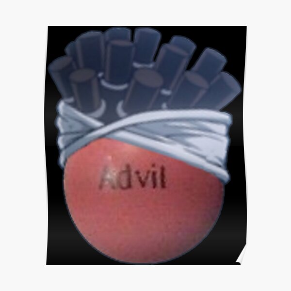 "Muhammad Advil " Poster for Sale by GeniusDX | Redbubble