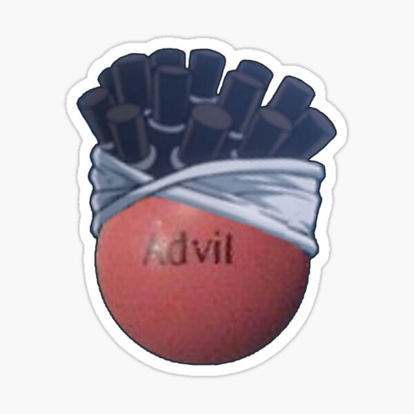 "Muhammad Advil " Sticker for Sale by GeniusDX | Redbubble