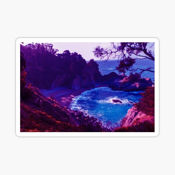 "relaxing cove" Sticker for Sale by sliknikka4 | Redbubble