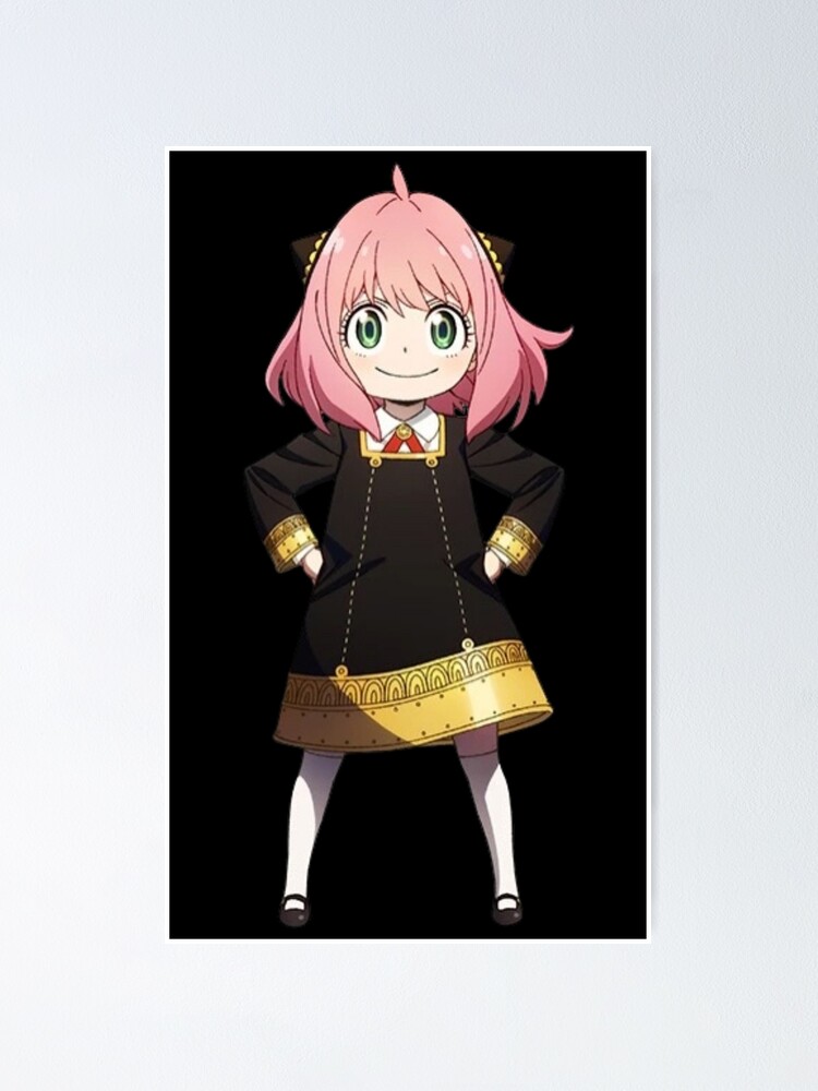 "Anya Forger Anime " Poster by Sayanora-01 | Redbubble
