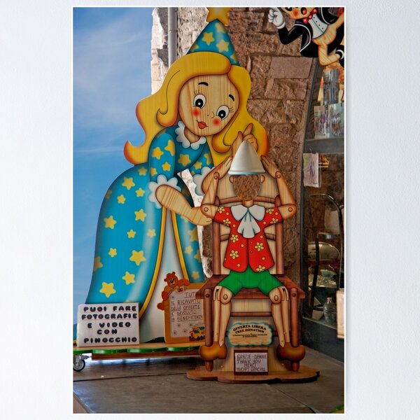 "Pinocchio Impersonation" Poster for Sale by phil decocco | Redbubble