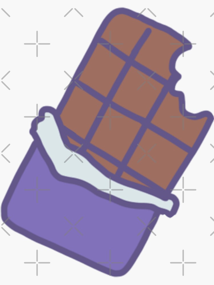 "Chocolate please" Sticker by StudioLouma | Redbubble