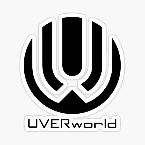 "UVERworld emblem logo" Sticker by animeboy552 | Redbubble
