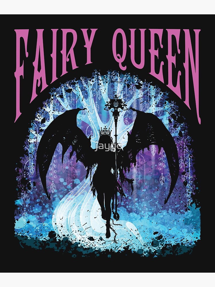 "Fairy Queen Fairycore Fairy Goth Aesthetic" Poster for Sale by jaygo ...