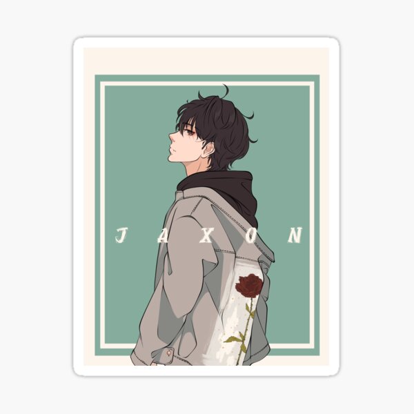 "Jaxon" Sticker by lulu-lucky | Redbubble