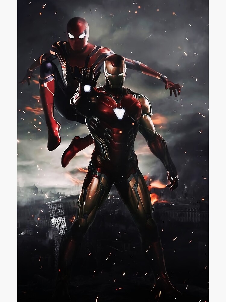 "Iron Spidey Couple" Photographic Print for Sale by MrcmJerry | Redbubble