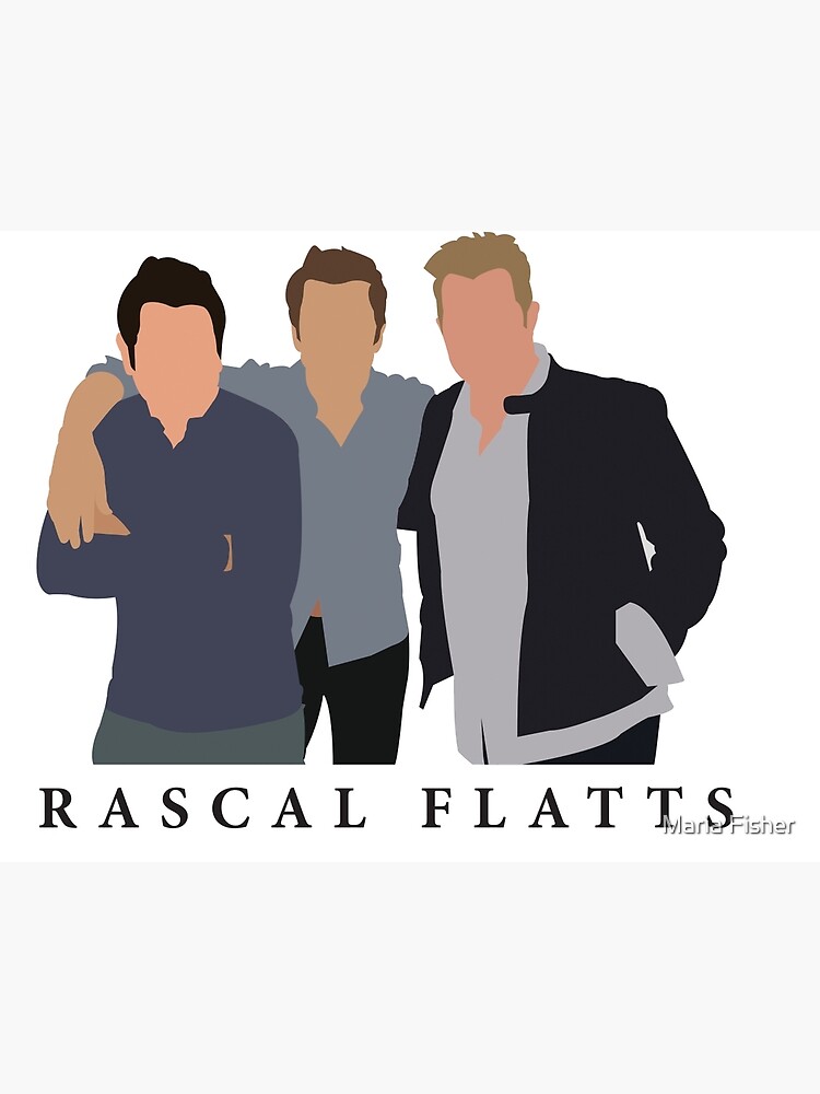 "Rascal Flatts" Poster for Sale by datfishcray | Redbubble