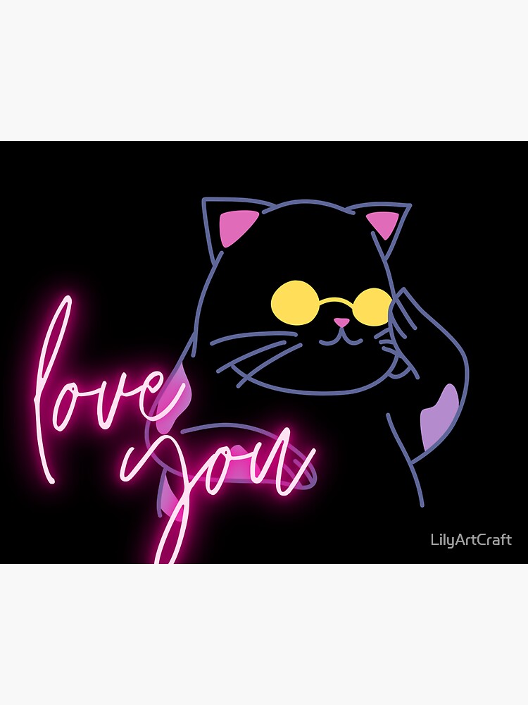 "Hi,I Love you" Sticker for Sale by LilyArtCraft | Redbubble