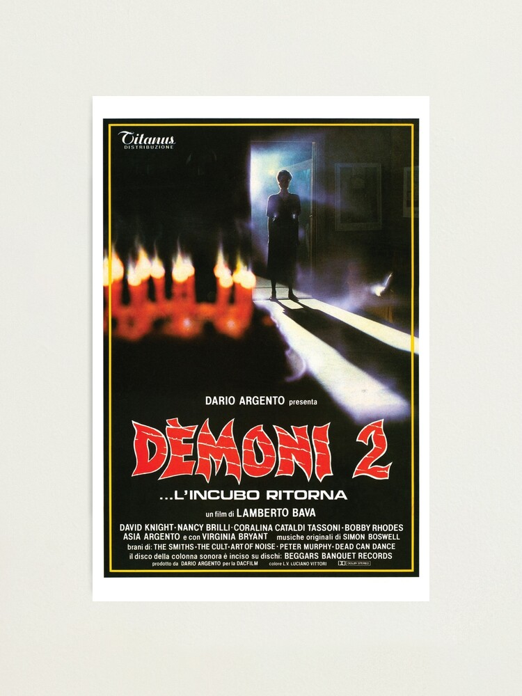 Lámina fotográfica «Demoni 2 también conocido como Demons 2» de ...