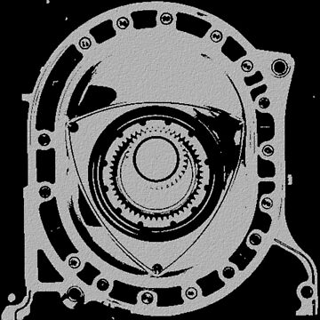"Wenkel Rotary Engine " Poster for Sale by CitiesonWalls | Redbubble