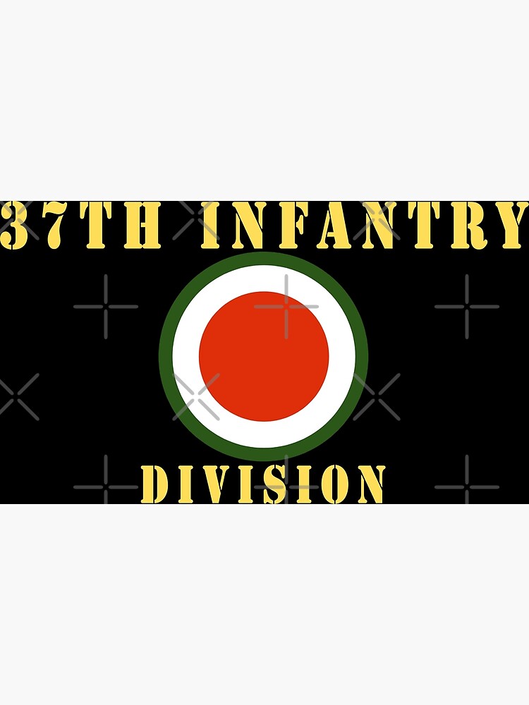 "Army - 37th Infantry Division X 300 - Hat" Poster for Sale by ...