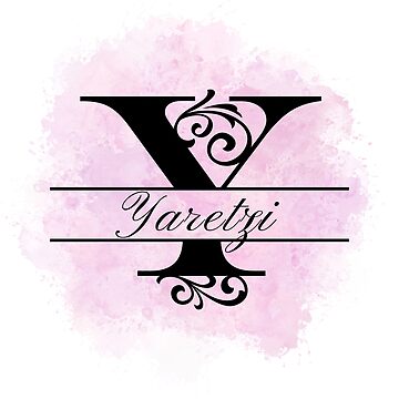 Pegatina for Sale con la obra «Letra Y Yaretzi» de TeyMank | Redbubble