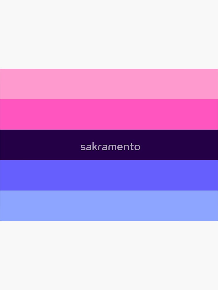 "Omnisexual flag" Sticker for Sale by sakramento | Redbubble