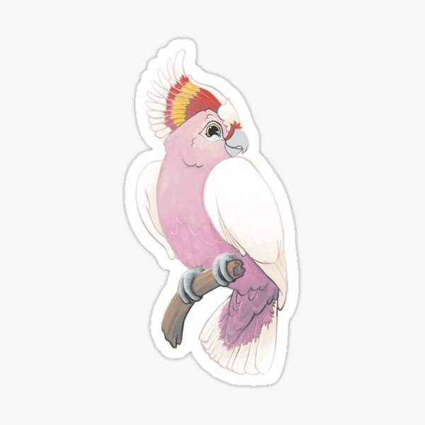 "Cheeky Cocky" Sticker by Theysaurus | Redbubble