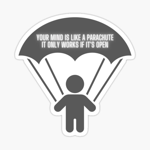 "Open Mind" Sticker for Sale by AMomentofWisdom | Redbubble