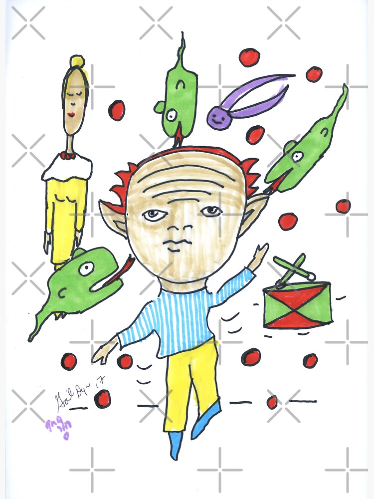 "Tickle me fish jig" Sticker for Sale by InSightByGail | Redbubble