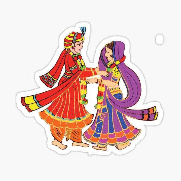"Hindu wedding " Sticker for Sale by Missroshny | Redbubble